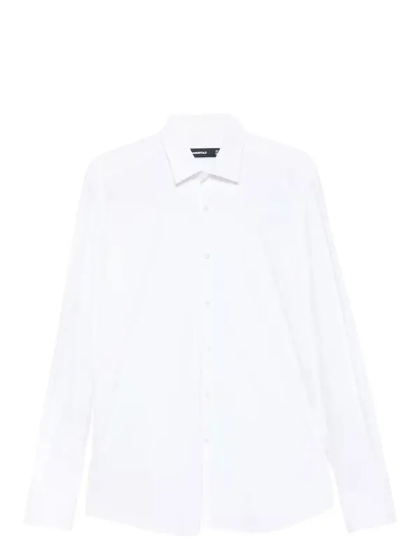 Karl Lagerfeld Long-sleeve Button-fastening Shirt - White