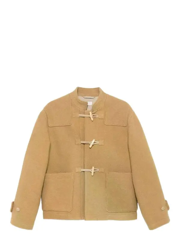 FURSAC Wool Duffle Jacket - Yellow