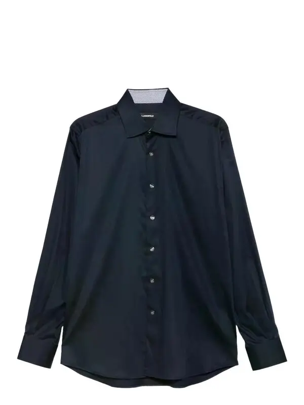 Karl Lagerfeld Button-down Shirt - Blue