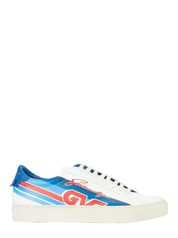 Givenchy Gv Motocross Print Sneakers - White