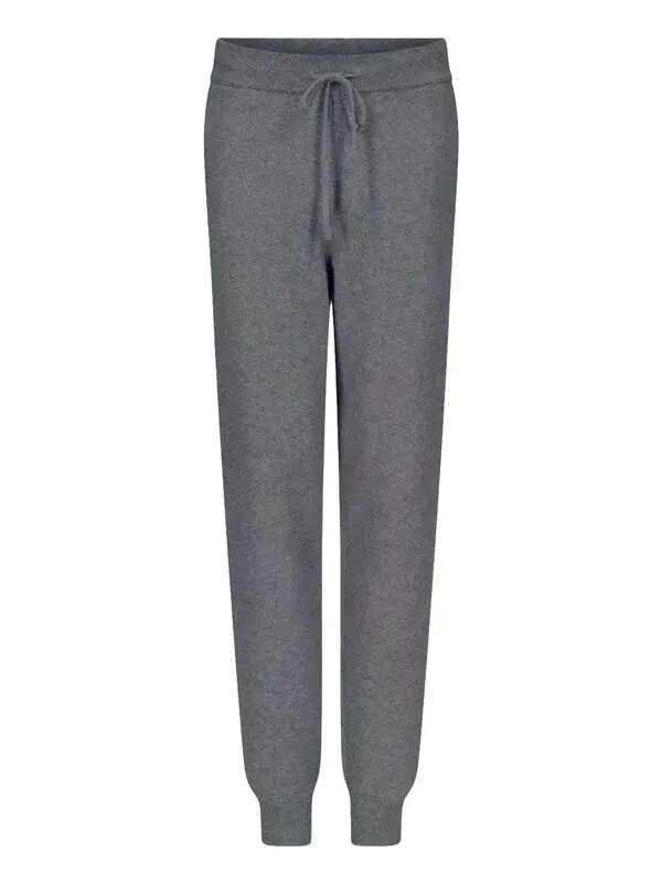 Loulou De Saison Elastic-cuffed Cashmere Trousers - Grey