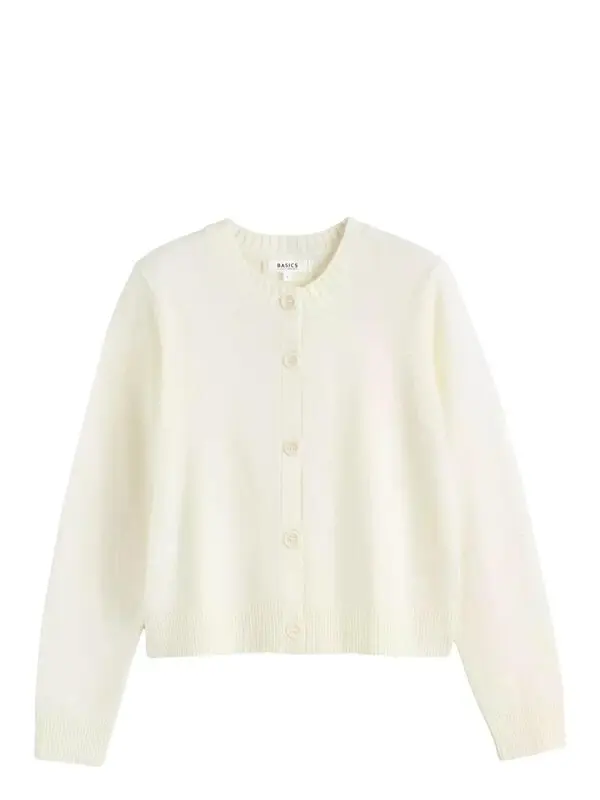 Chinti & Parker Wool Blend Cardigan - Neutrals