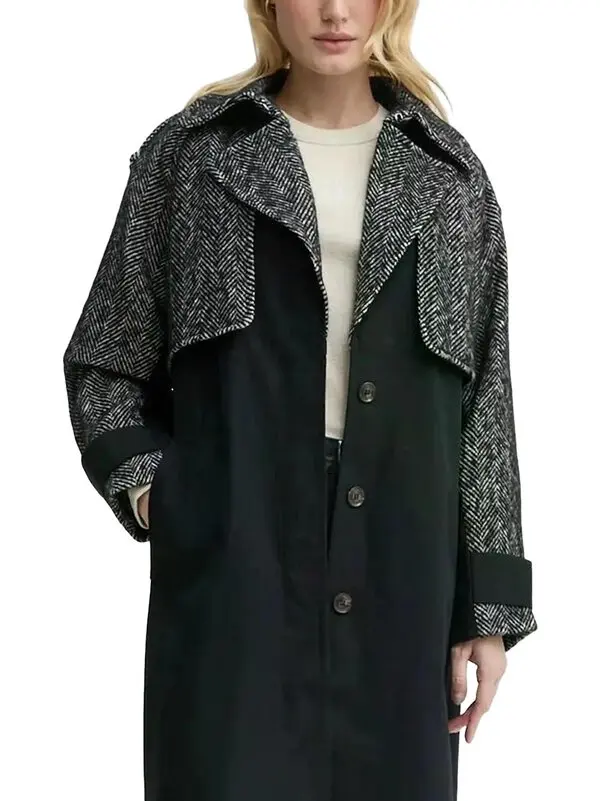 Ba&sh Dinara Trench Coat - Black