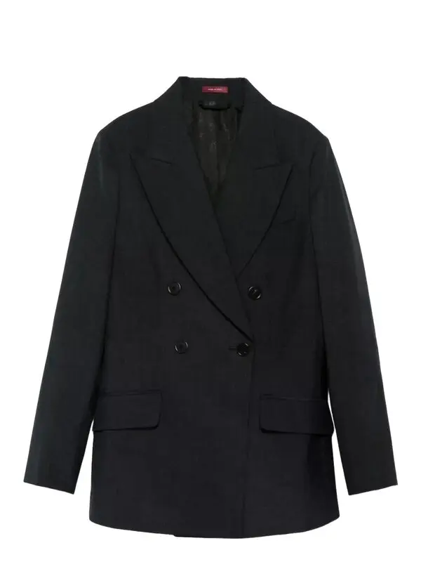 Gucci Notched-lapels Blazer - Grey