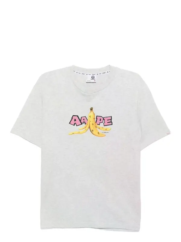 AAPE BY *A BATHING APE® Printed T-shirt - Grey