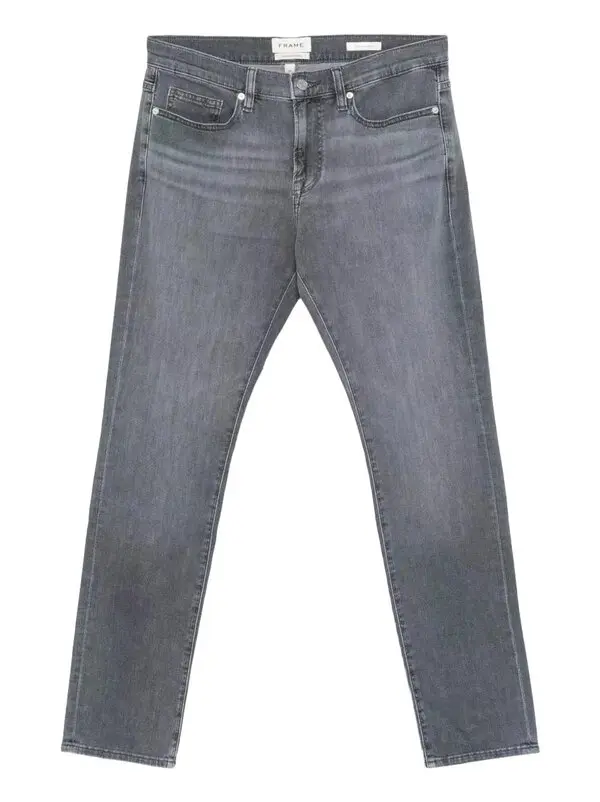 FRAME Slim Leg Jeans - Grey