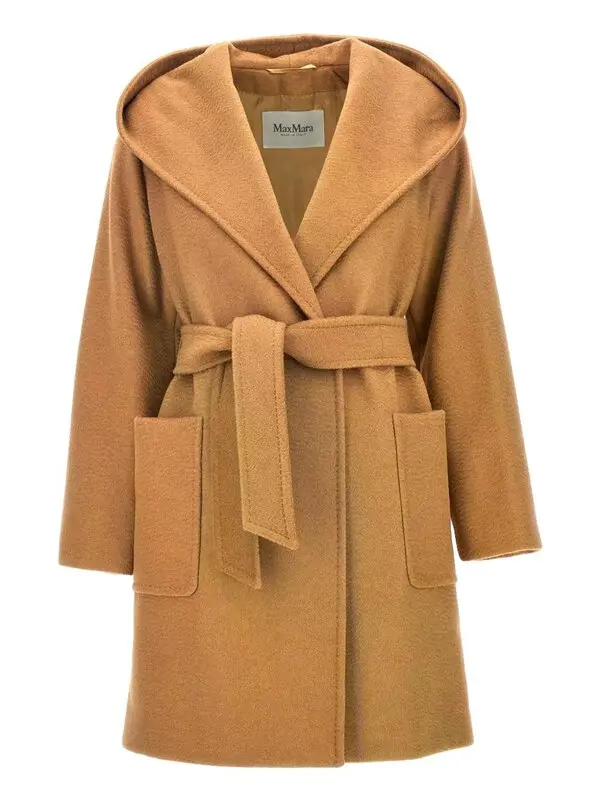 Max Mara Belted Coat - Brown