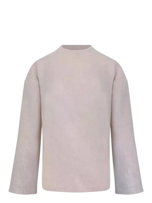 Max Mara Ribbed High-neck Sweater - Neutrals