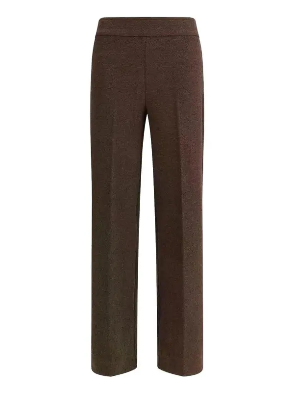 Avenue Montaigne Boucle Trousers - Brown