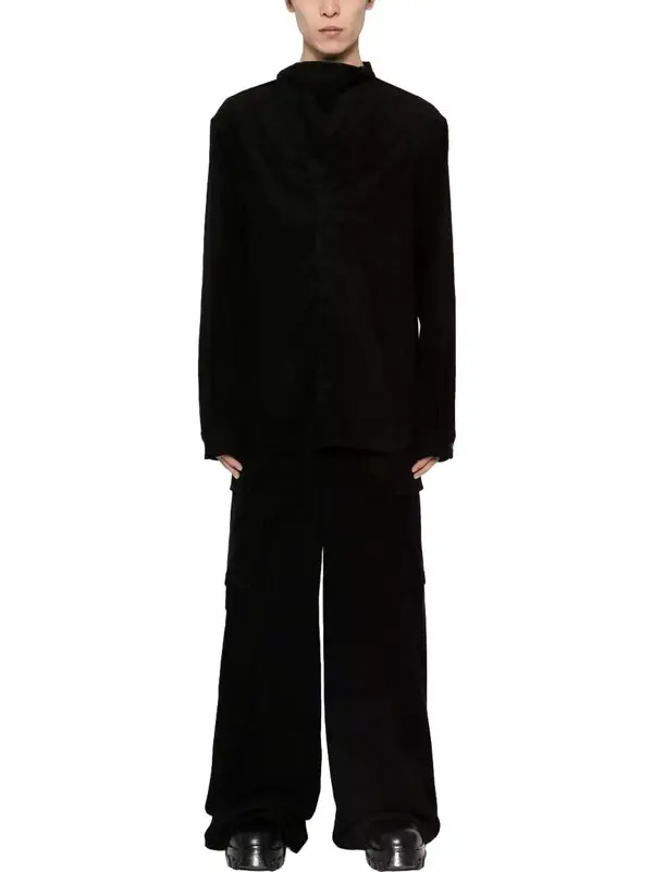 Rick Owens Firbanks Wide-leg Trousers - Black