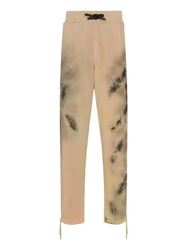 1017 Alyx 9sm Abstract Printed Track Pants - Brown