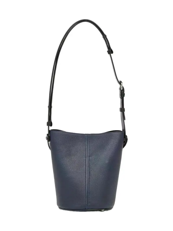 MAISON MARGIELA Leather Bucket Bag - Blue