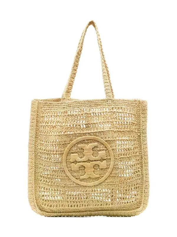 Tory Burch Ella Crochet Tote - Neutrals