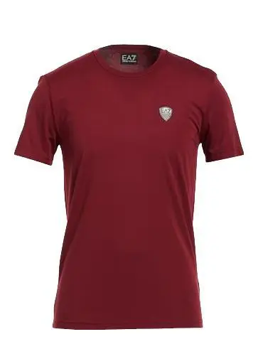 EA7 T-shirt Size Viscose, Polyamide, Elastane - Red