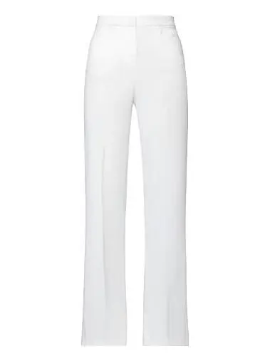 Pinko Crepe Flared Trousers - White