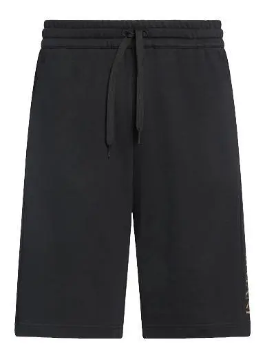 EA7 Cotton Blend Bermuda Shorts - Black