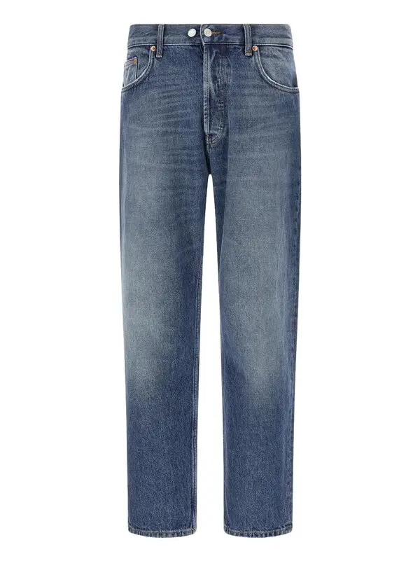 DEPARTMENT 5 Musso Straight Cropped Jeans - Blue
