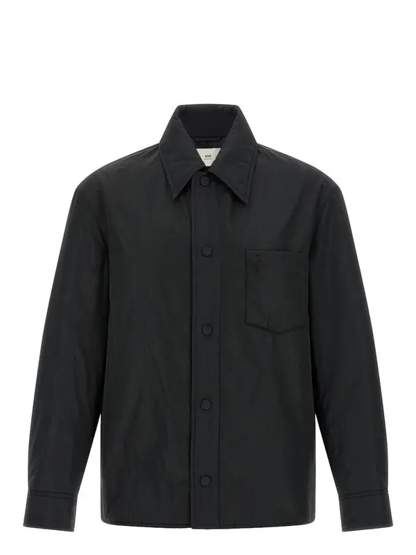 Ami De Coeur' Overshirt - Black