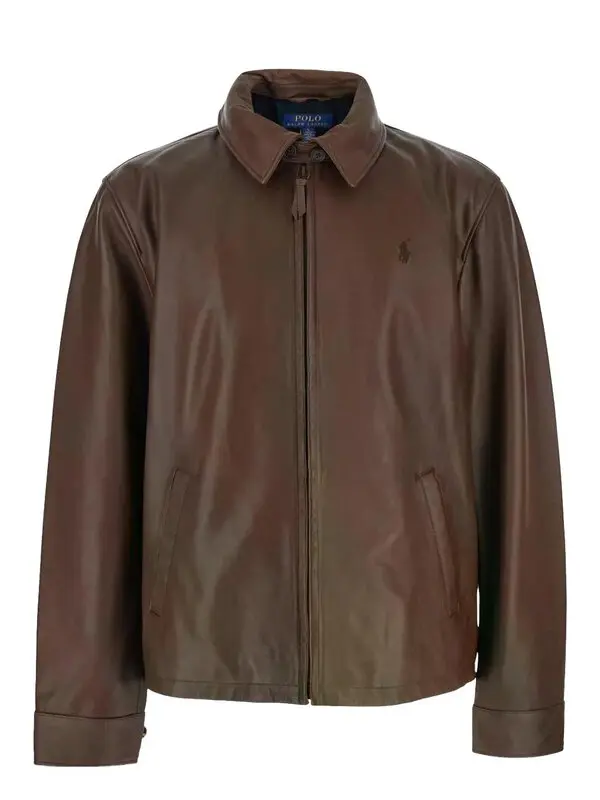 Polo Ralph Lauren Polo Pony-debossed Jacket - Brown