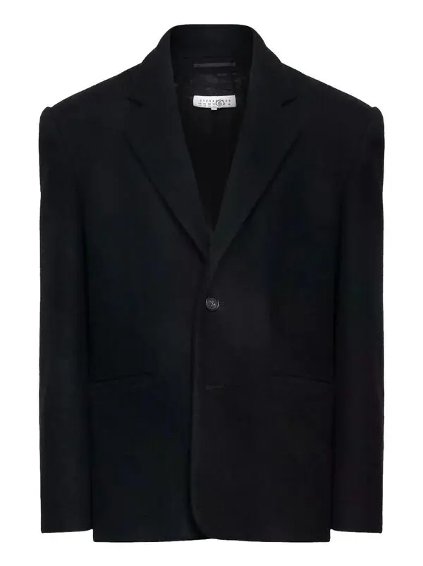 MAISON MARGIELA Elbow-patch Blazer - Black
