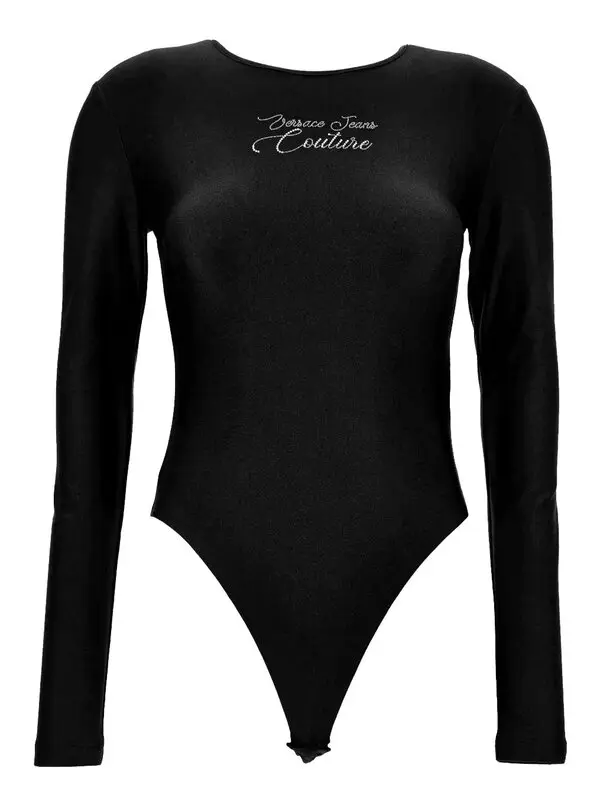 Versace Long-sleeved Bodysuit - Black