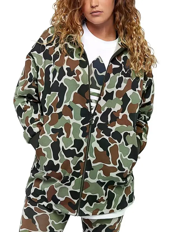 Adidas Stadium Originals Camo Track Jacket - Green