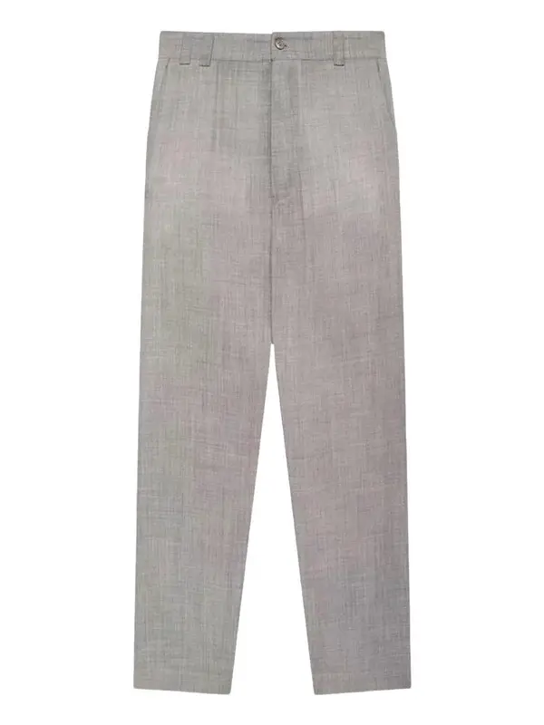 THE ELDER STATESMAN Pashmina Norm Trousers - Grey