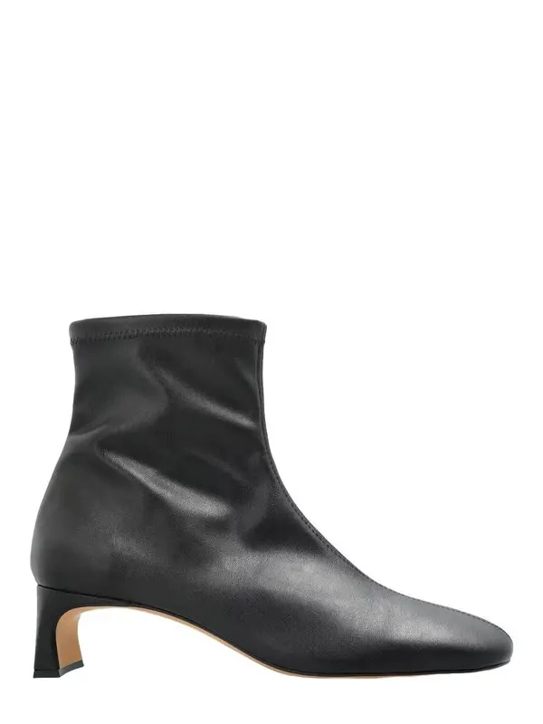 ODISSI 50mm Françoise Square-toe Ankle Boots - Black
