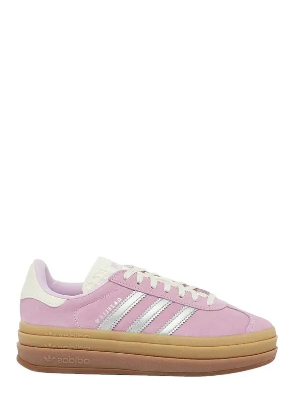 Adidas Gazelle Bold Silver - Pink Glow/silver Metallic/gum