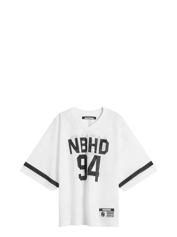 NEIGHBORHOOD Mesh Hockey Shirt - White