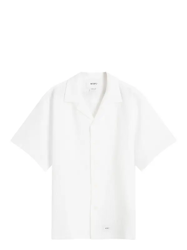 WTAPS Cotton Ripstop Vacation Shirt - White