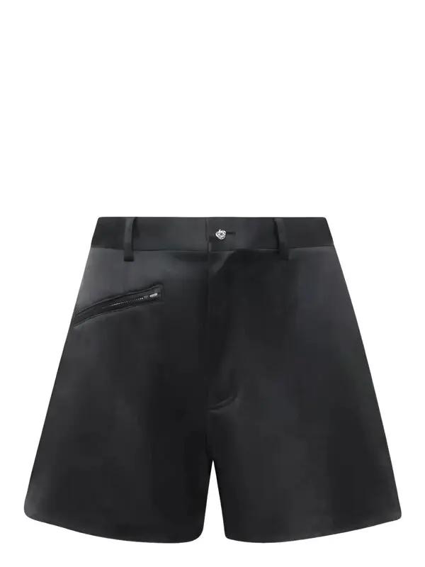 JW Anderson Zip-pocket Tailored Shorts - Black