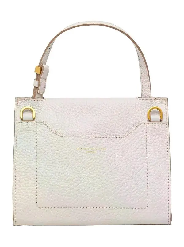 GIANNI CHIARINI Nicole Leather Tote Bag - White