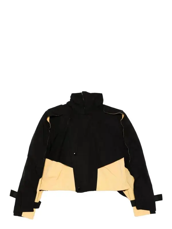 Toga Contrasting-panel Blouson Jacket - Black