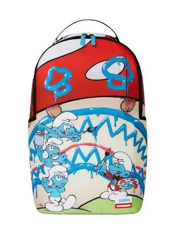 SPRAYGROUND Smurfs Art Party Backpack - Multicolor