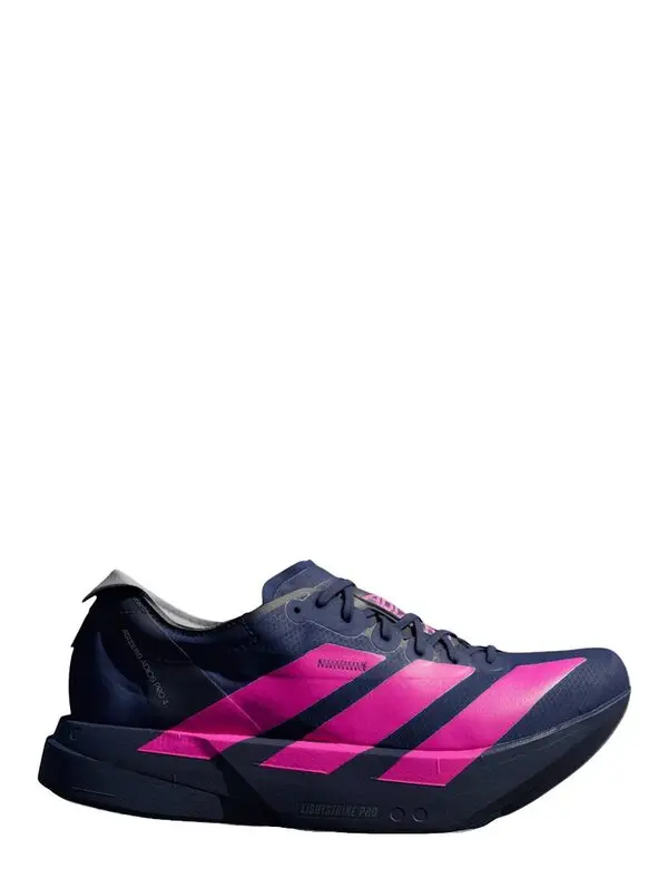Adidas Adizero Adios Pro 4 - Dark Blue/shock Pink/dash Grey