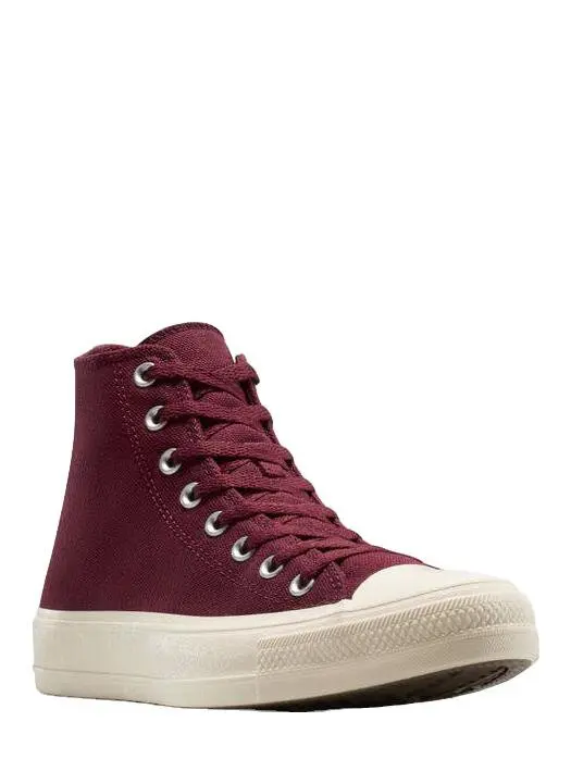 CONVERSE Chuck Taylor All Star Durable Canvas High Top Sneakers - Deep Bordeaux/natural Ivory