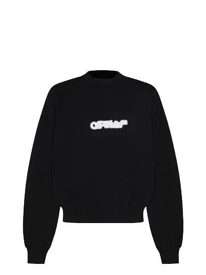 Off-White Blurr Book Over Sweatshirt - Black