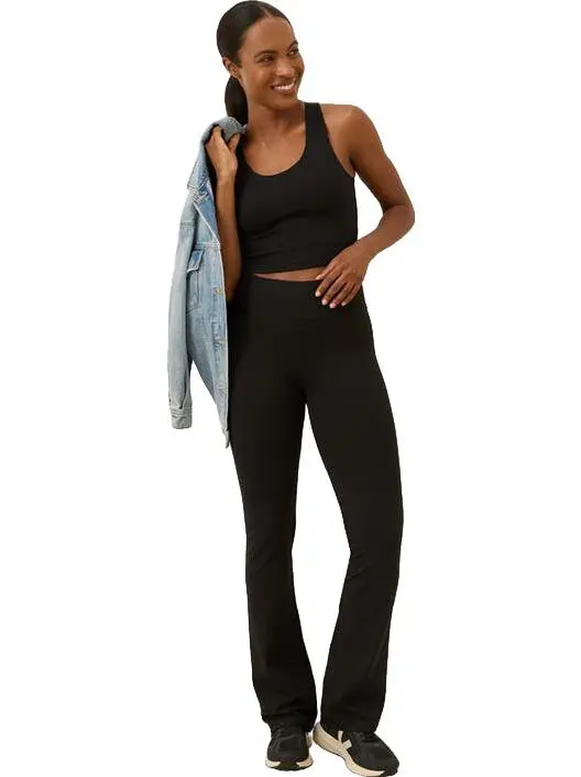 PACT On The Go-to Bootcut Legging - Black