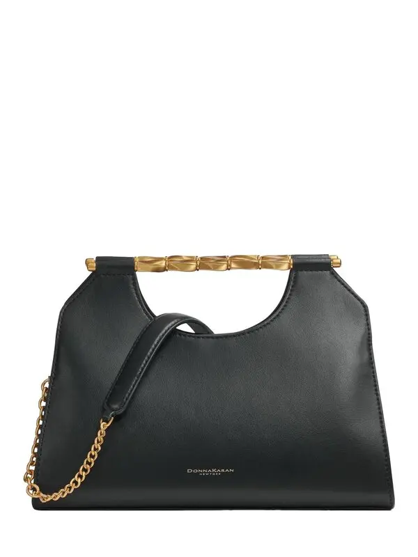 Donna Karan New York Commack Clutch - Black/gold