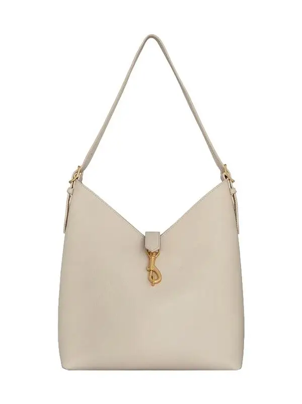 Rebecca Minkoff Mini Megan Leather Hobo Bag - Stone