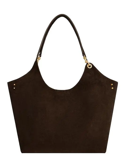 Rebecca Minkoff Perfect Suede Tote - Fondant