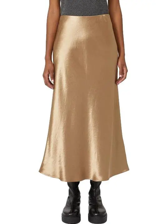 MM BY MAX MARA Alessio Bias-cut Maxi Skirt - Camel