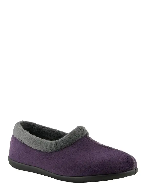 SPRING STEP SHOES Amalie Faux Fur Slipper - Purple Multi