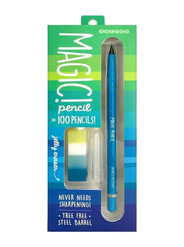 SNIFTY Magic Pencil With Eraser And Refills - Multi