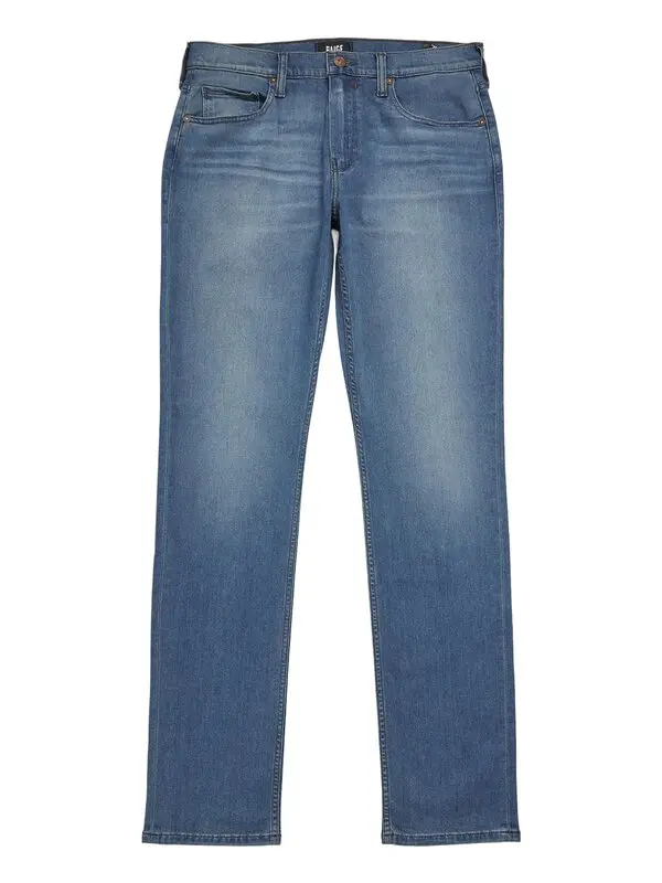 Paige Straight-fit Vintage Wash Jeans - Blue