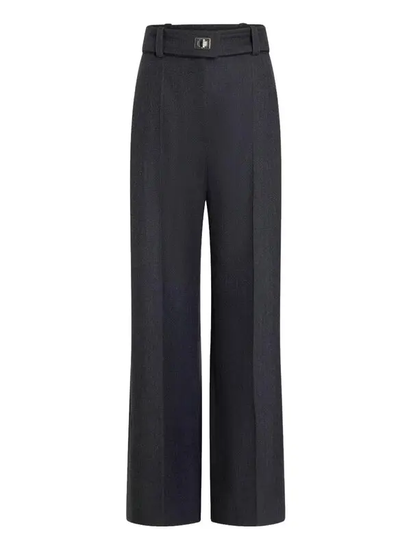 PATOU Virgin-wool Trousers - Grey