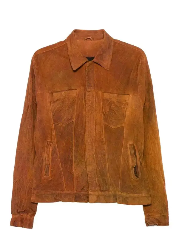 GIORGIO BRATO Leather Jacket - Brown