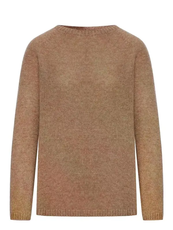Max Mara Wool Raglan-sleeve Sweater - Brown