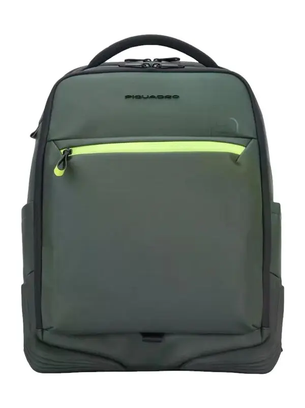 PIQUADRO Water-resistant Backpack - Green